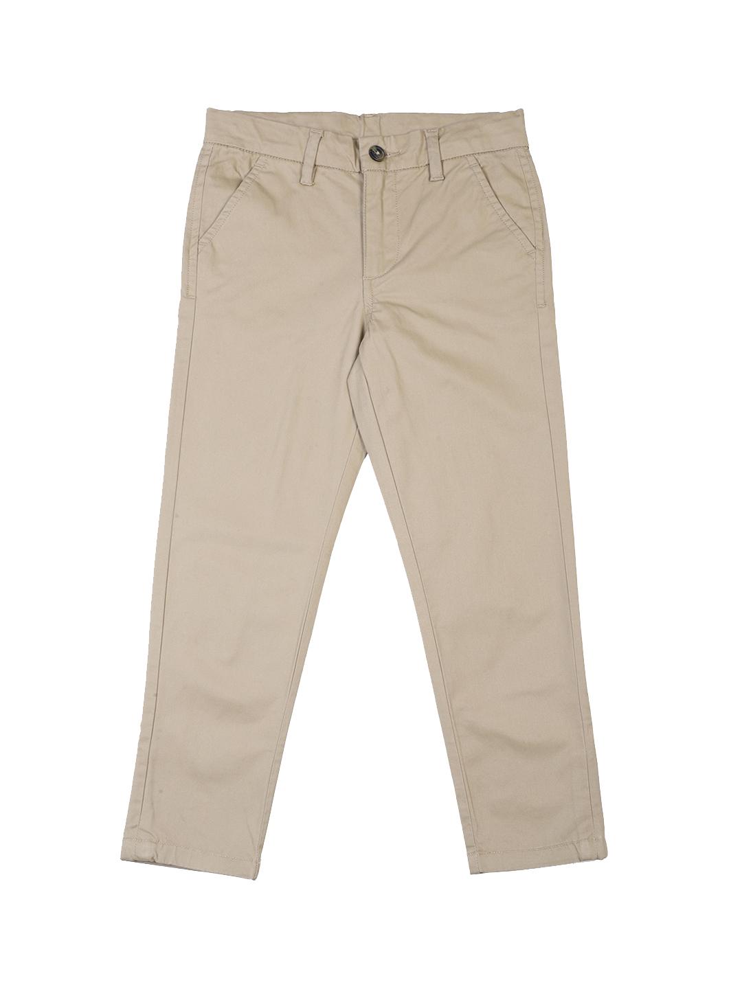 Buy Peter England Boys Pure Cotton Chinos Trouser - Trousers for Boys ...