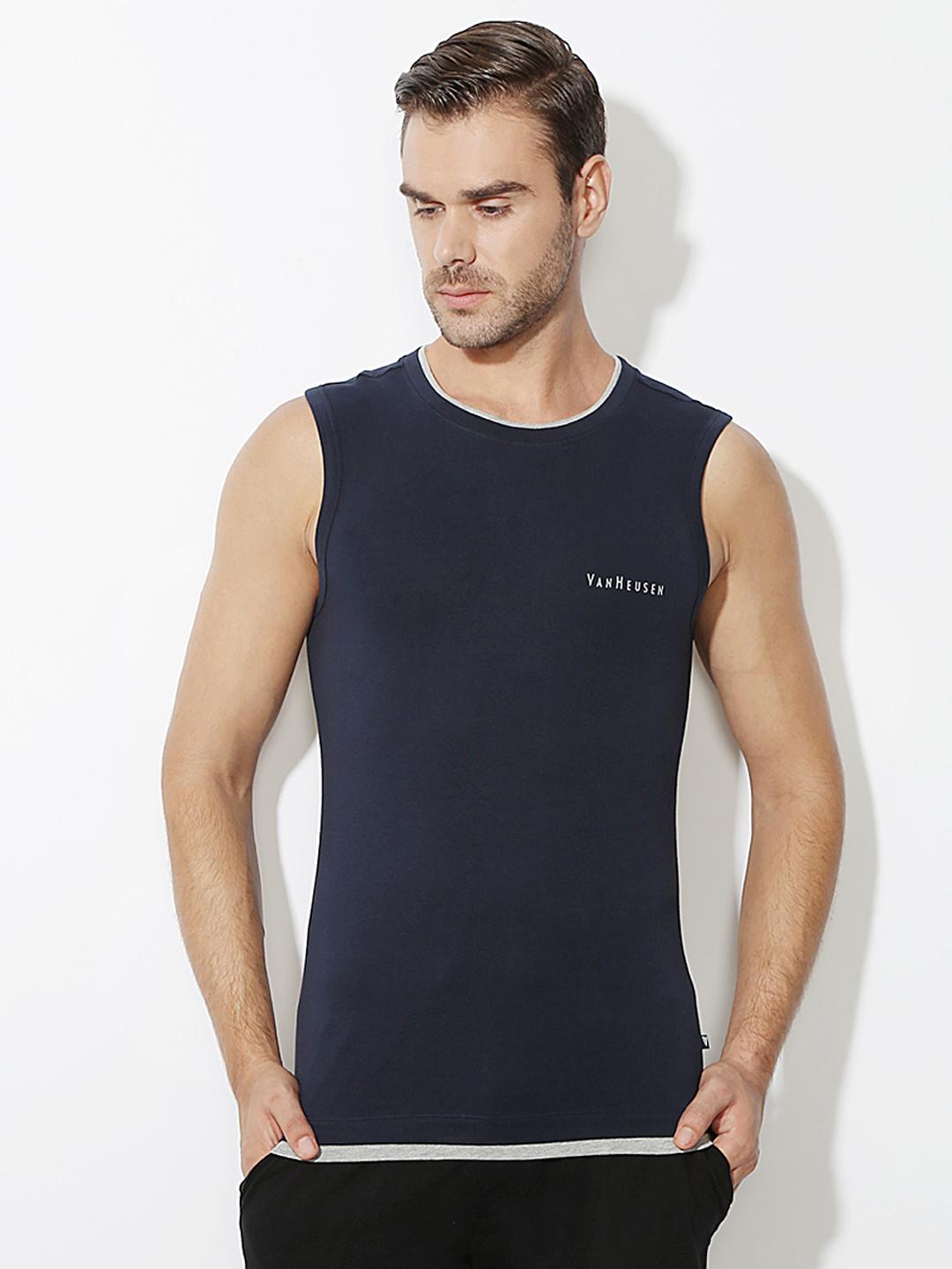 Buy Van Heusen Innerwear Athleisure Men Solid Quick Dry Ultra Soft Gym ...