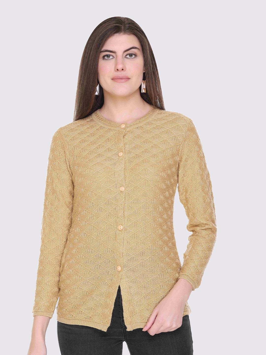 Buy GODFREY Women Cable Knit Acrylic Cardigan - Sweaters for Women ...