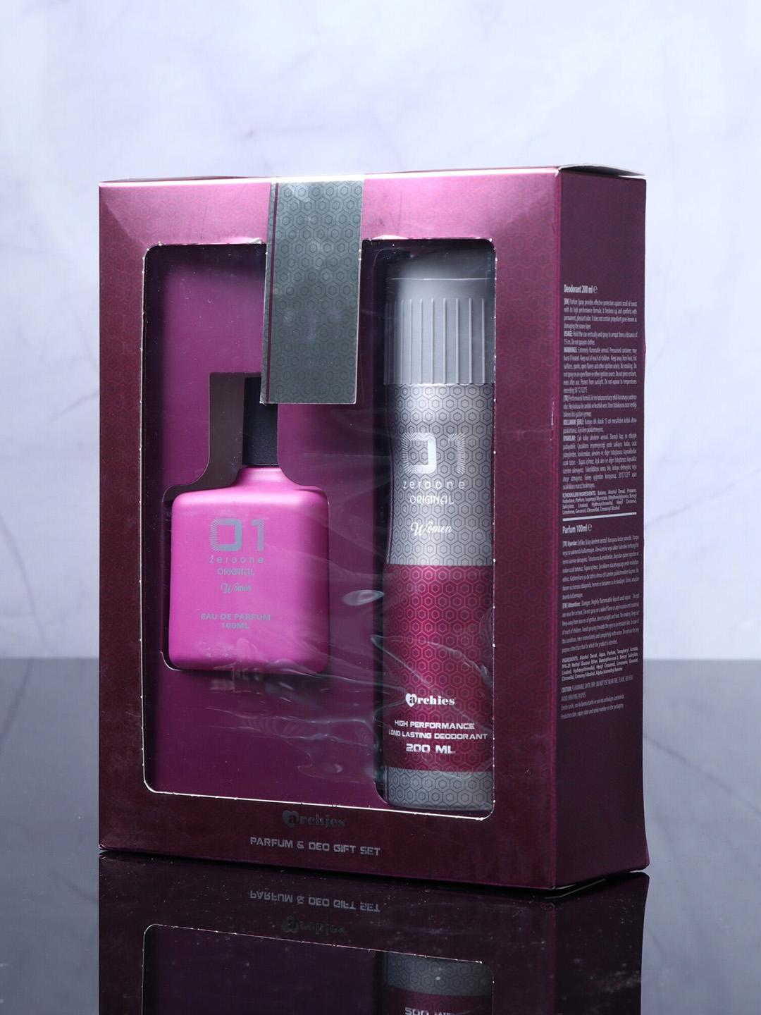 Buy Archies Women Set Of Original Zero One EDP 100 Ml & Deodorant 200 ...