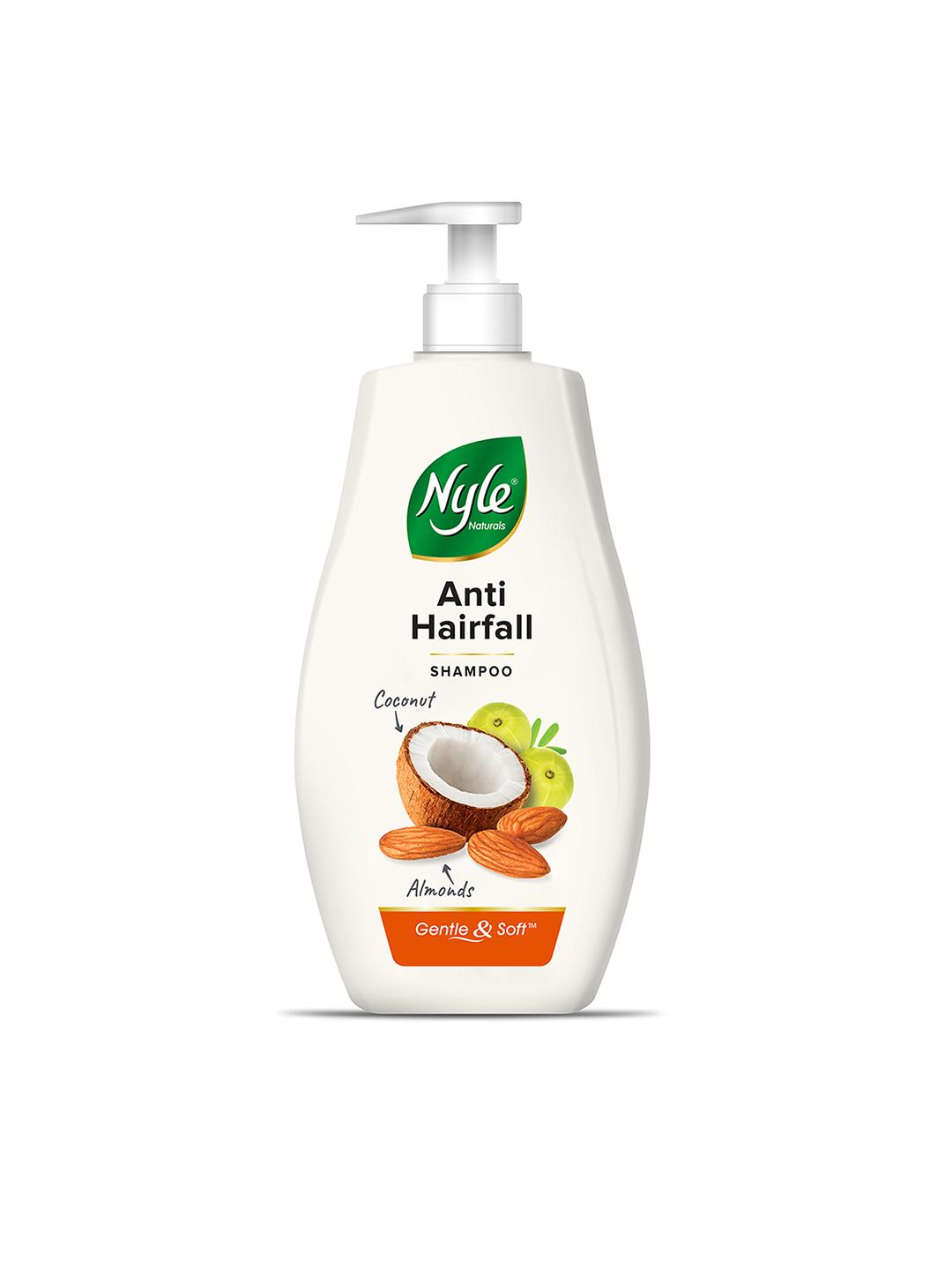 Buy Nyle Naturals Anti Hairfall Shampoo With Coconut Milk, Badam & Amla ...