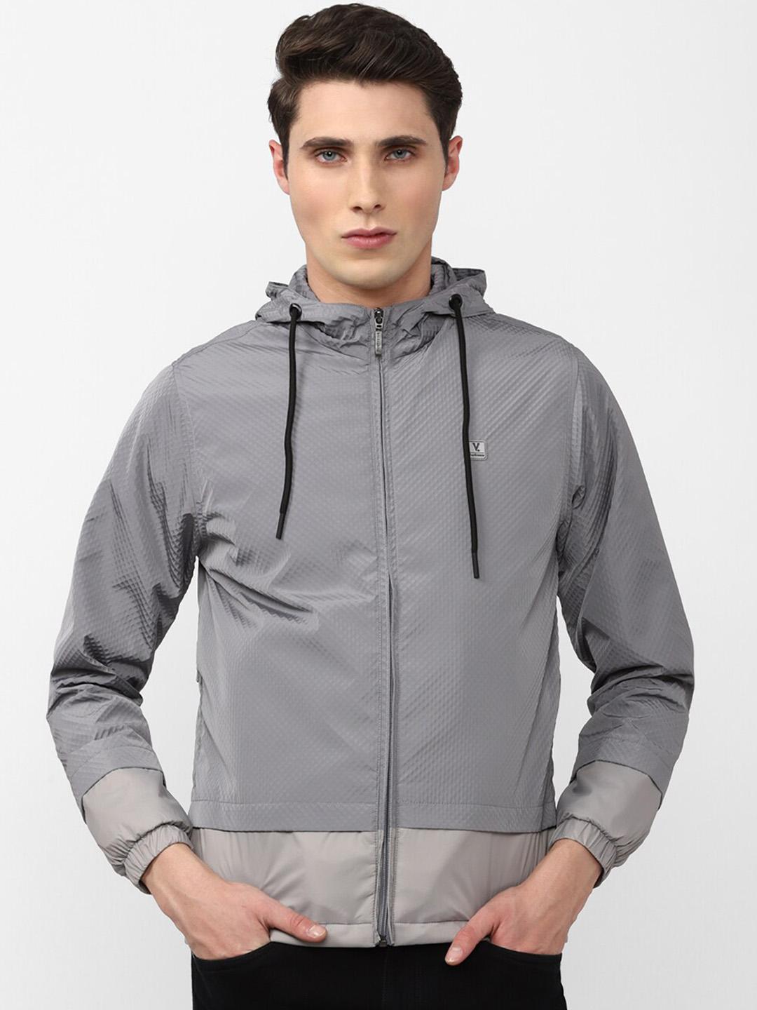 Buy Van Heusen Men Colourblocked Sporty Jacket - Jackets for Men ...