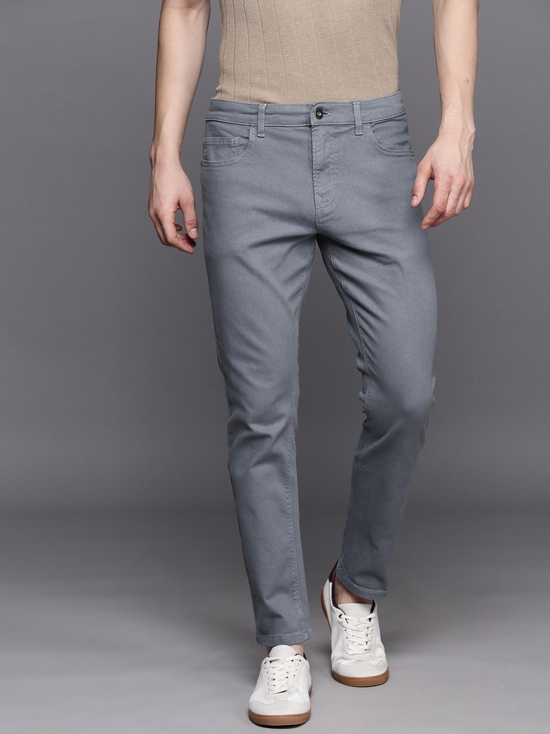 Buy NEXT Men High Waist Slim Fit Light Fade Stretchable Jeans - Jeans ...