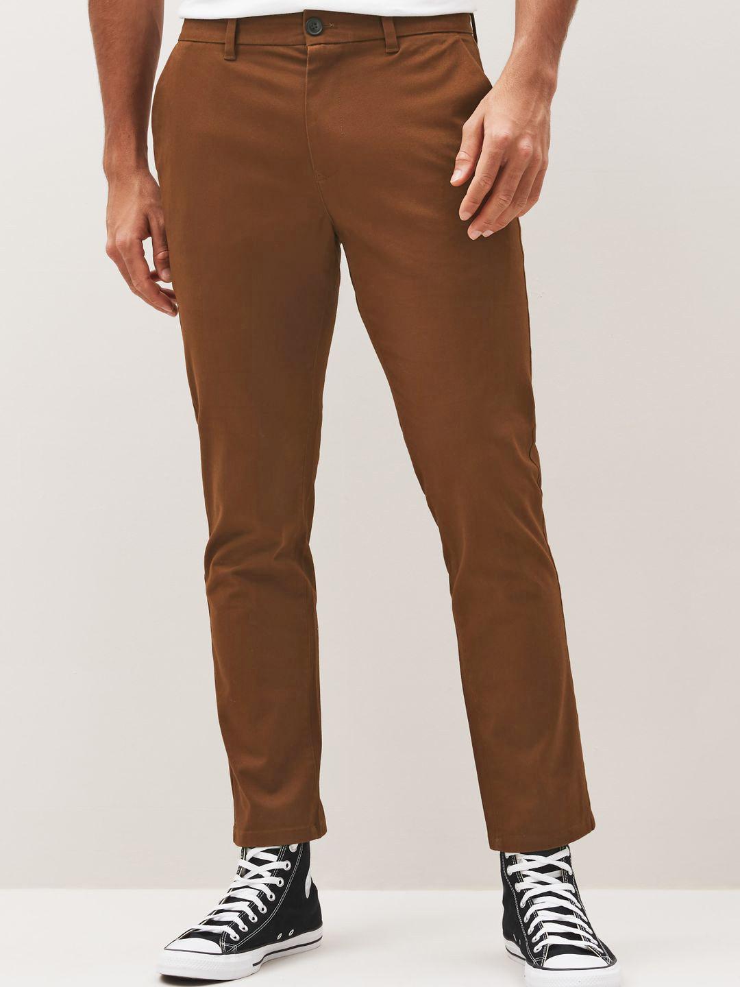 Buy NEXT Men Slim Fit Chinos - Trousers for Men 21193182 | Myntra
