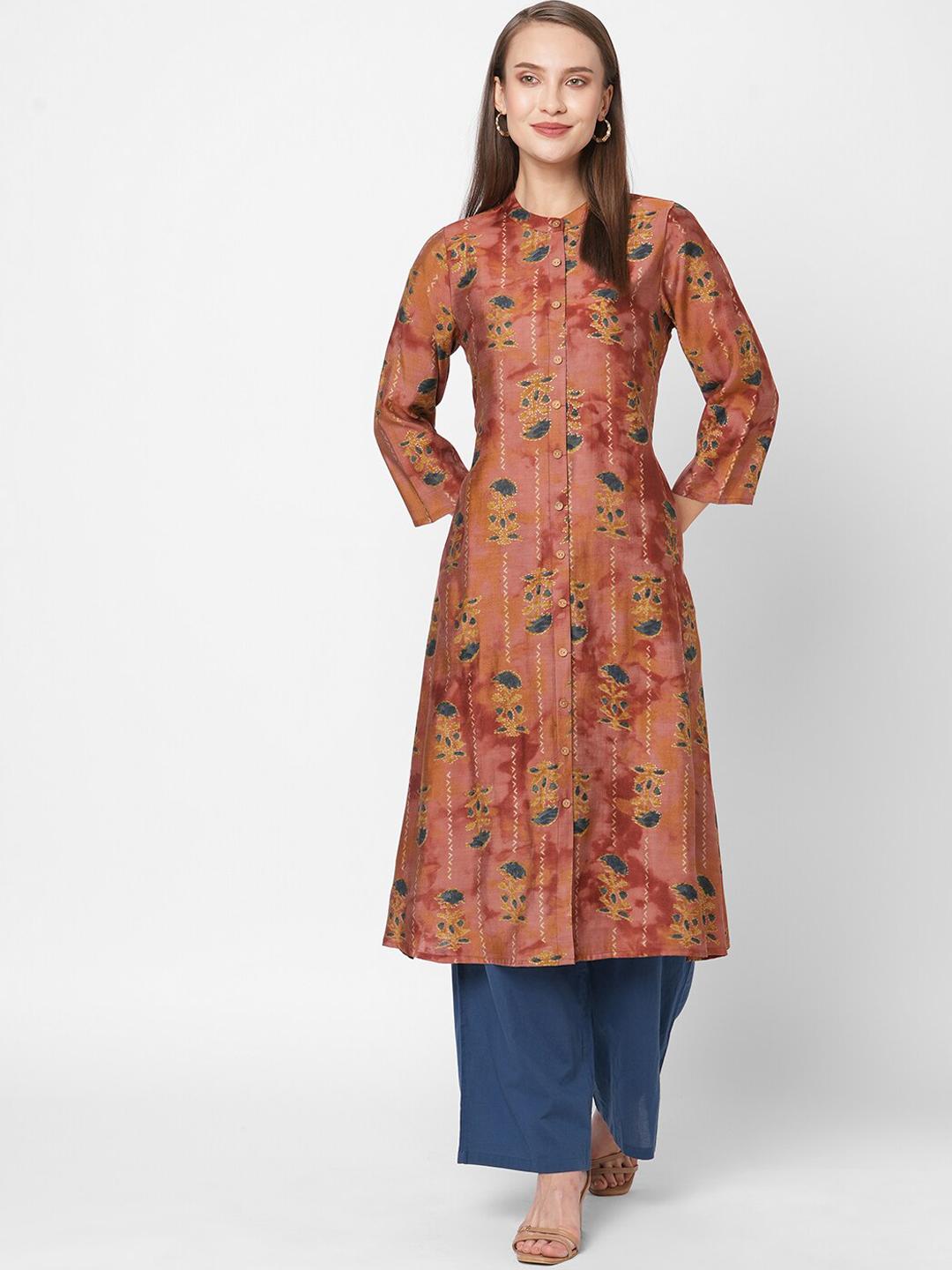 Buy Fusion Beats Women Floral Printed Kurta - Kurtas for Women 21202384 ...