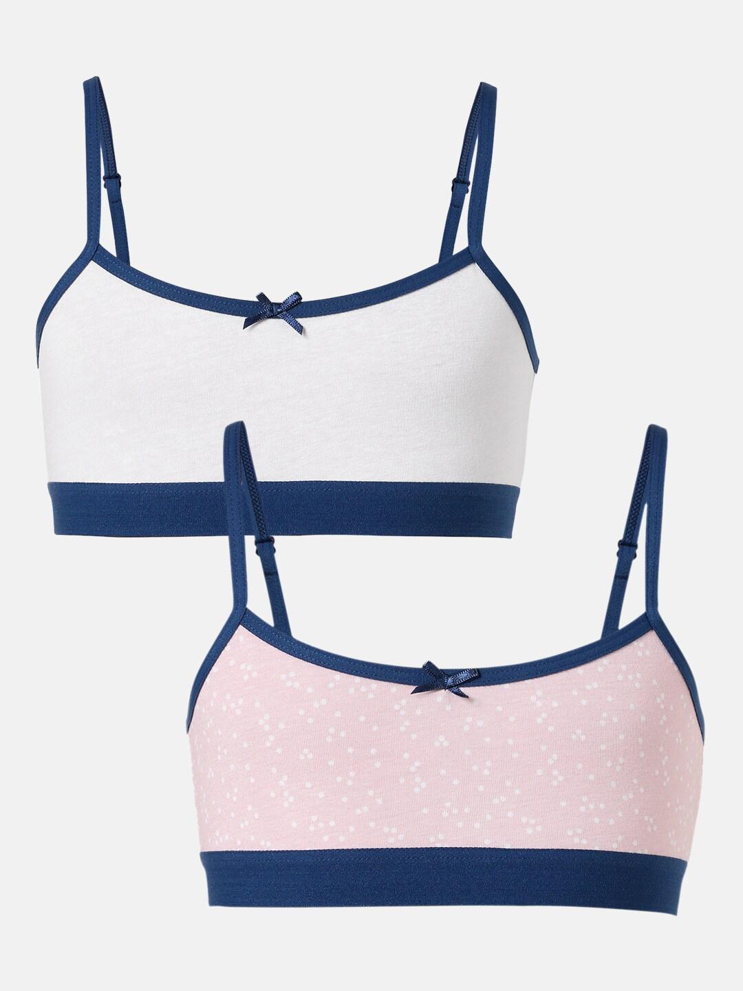 Buy Mackly Pack Of 2 Beginners Bra - Bra for Girls 21216180 | Myntra