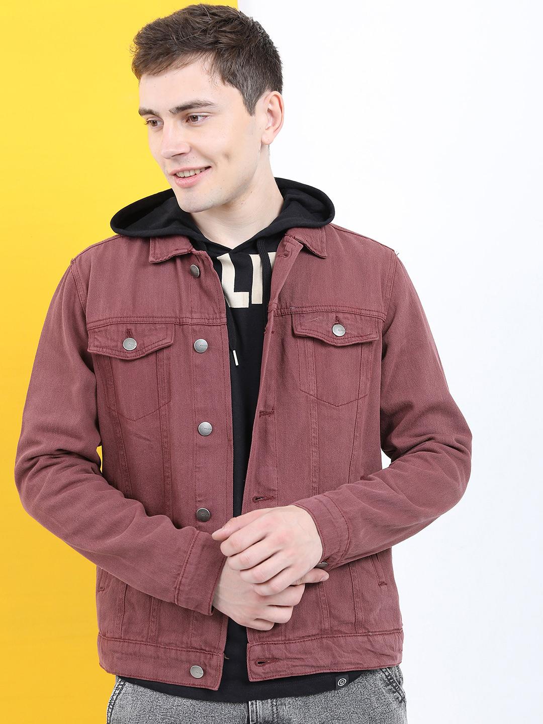 Buy KETCH Men Spread Collar Cotton Denim Jacket - Jackets for Men ...