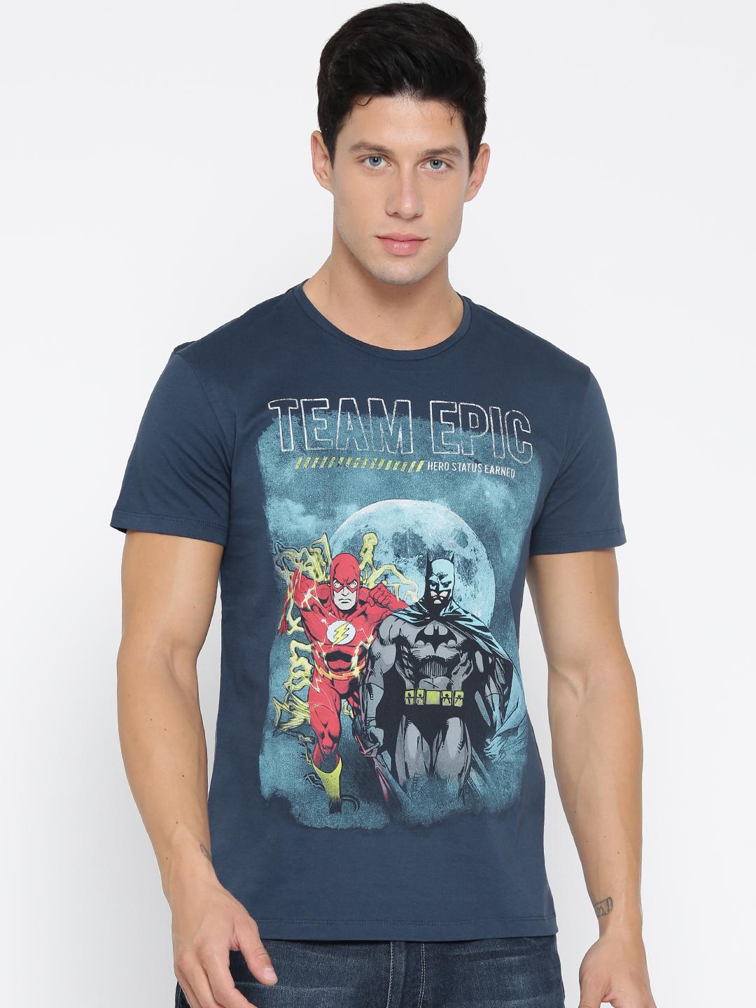 Buy DC Comics - Tshirts for Men 2122574 | Myntra