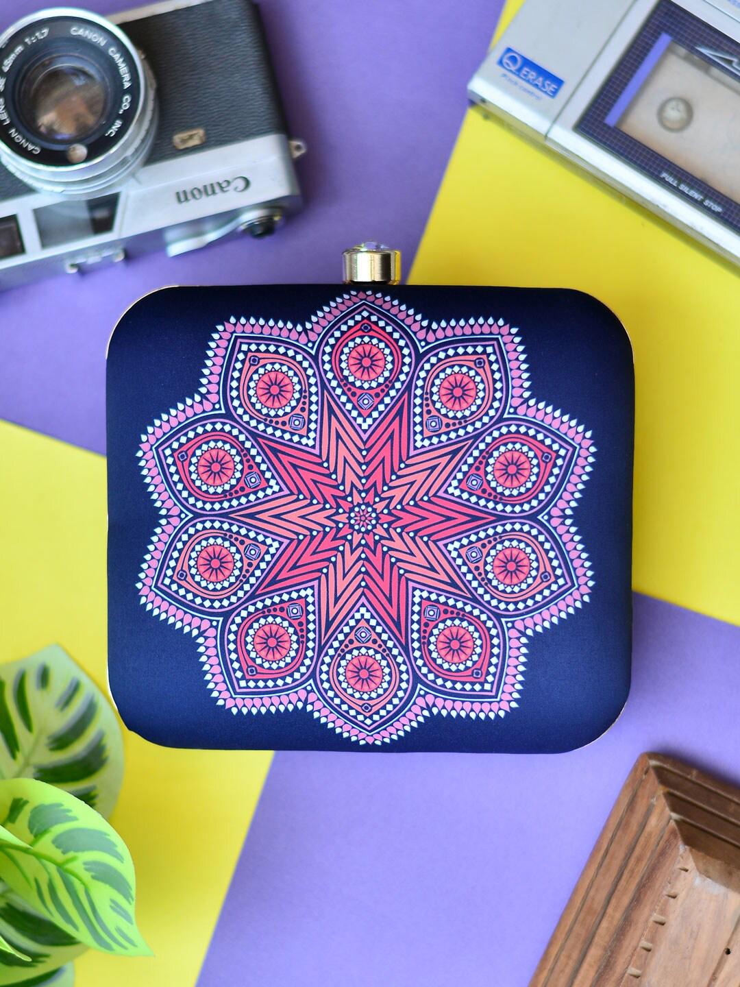 Buy ARTKLIM Floral Printed Box Clutch - Clutches for Women 21233568 ...