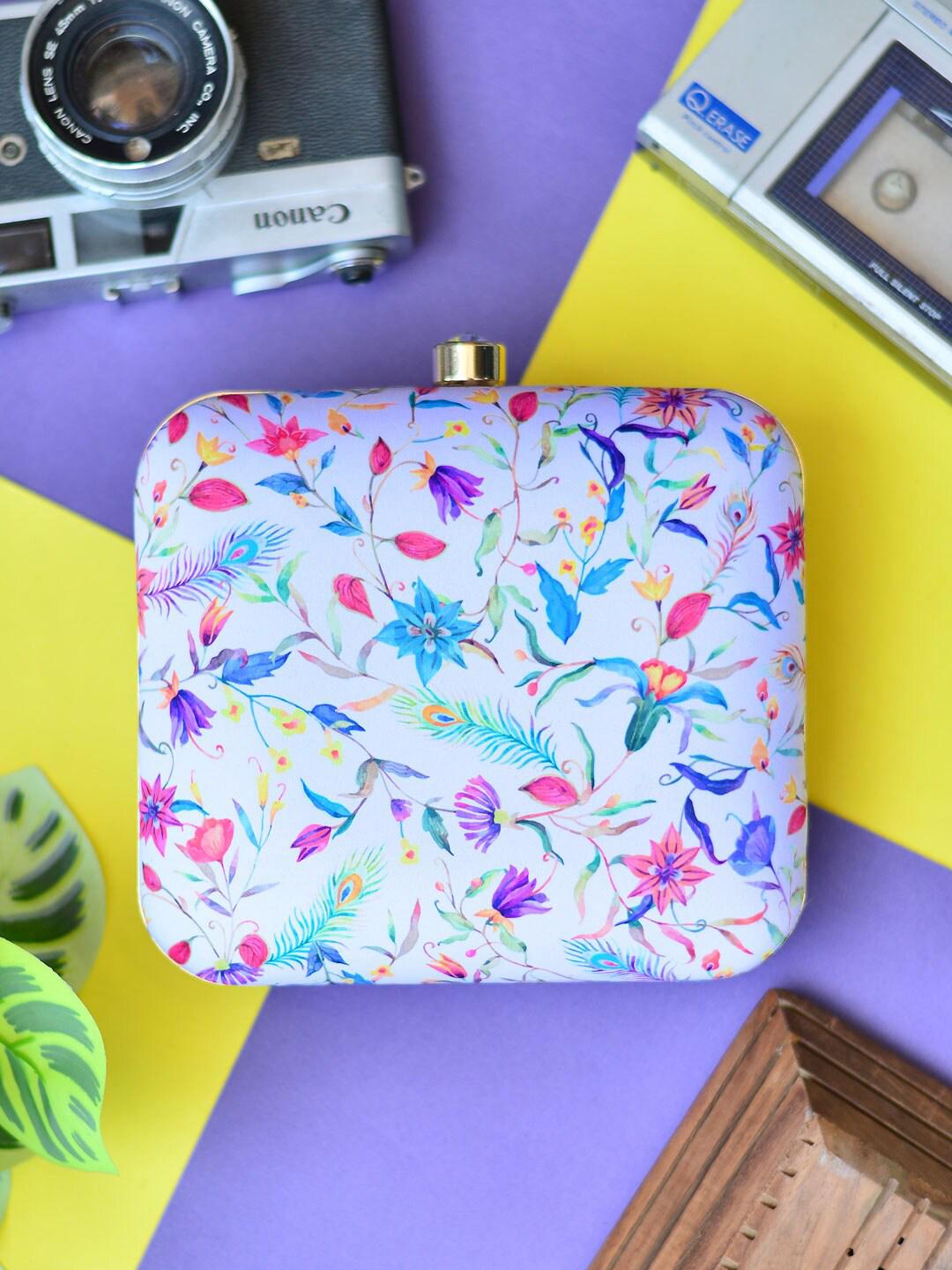 Buy ARTKLIM Printed Box Clutch - Clutches for Women 21233584 | Myntra