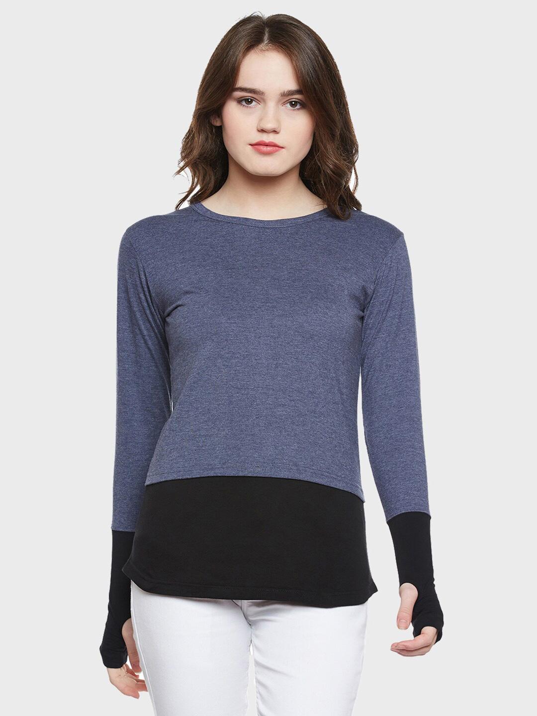 Buy Hypernation Colourblocked T Shirt - Tshirts for Women 21239256 | Myntra