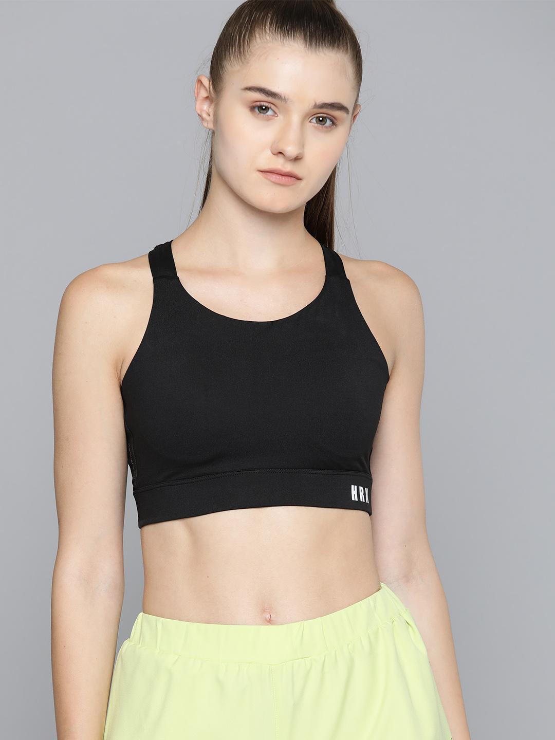 Buy HRX By Hrithik Roshan Rapid Dry Running Bra Full Coverage HR_SS22_W ...