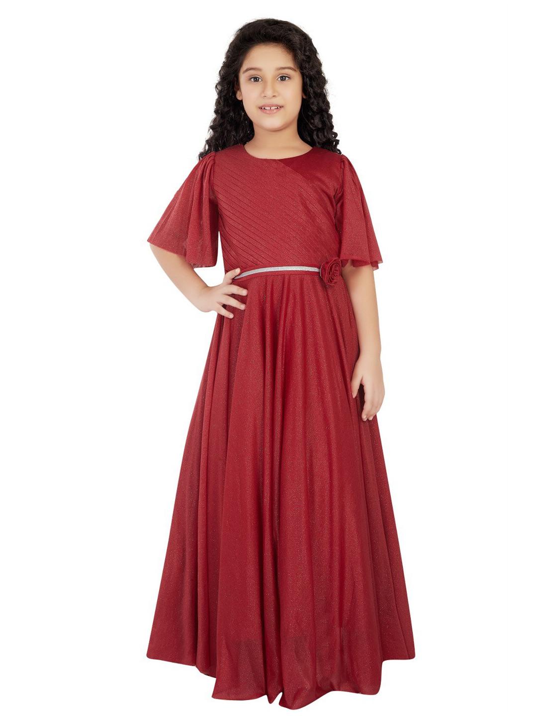 Buy Peppermint Embellished Net Maxi Dress - Dresses for Girls 21303088 ...