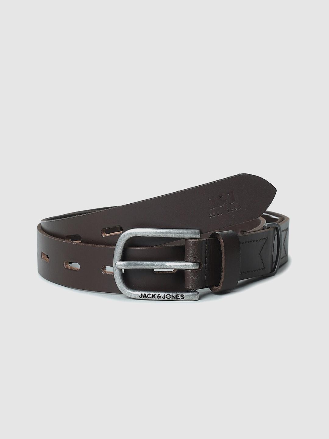 Buy Jack & Jones Men Leather Formal Belt - Belts for Men 21308896 | Myntra