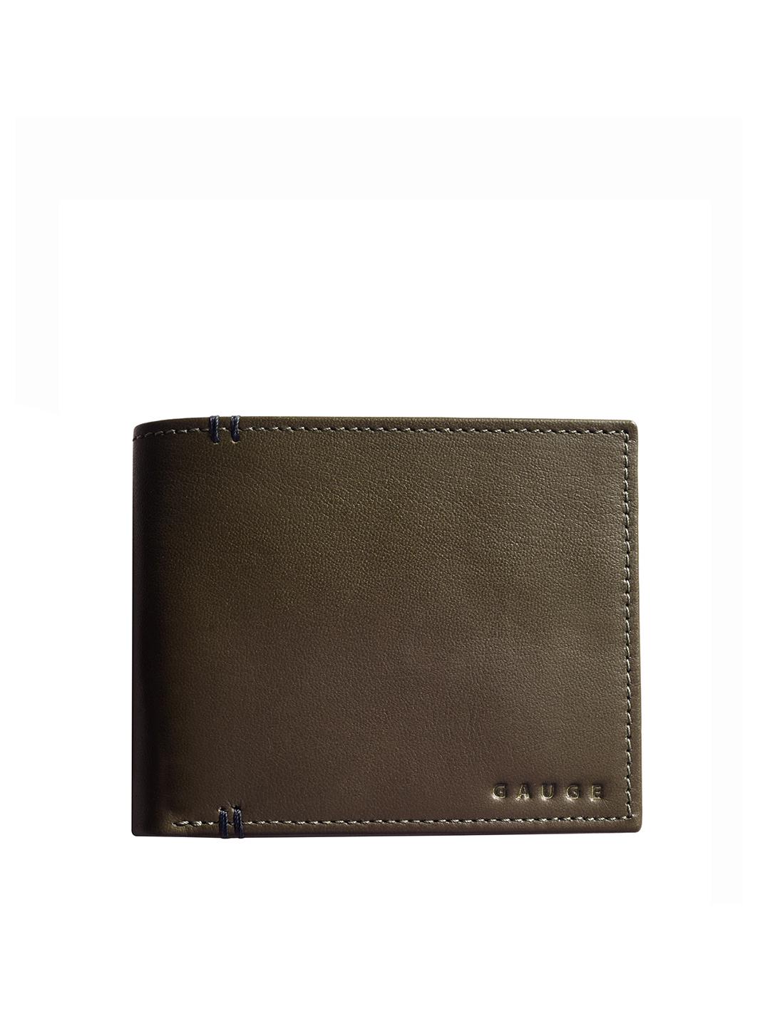 Buy Gauge Machine Men Leather Two Fold Wallet - Wallets for Men ...