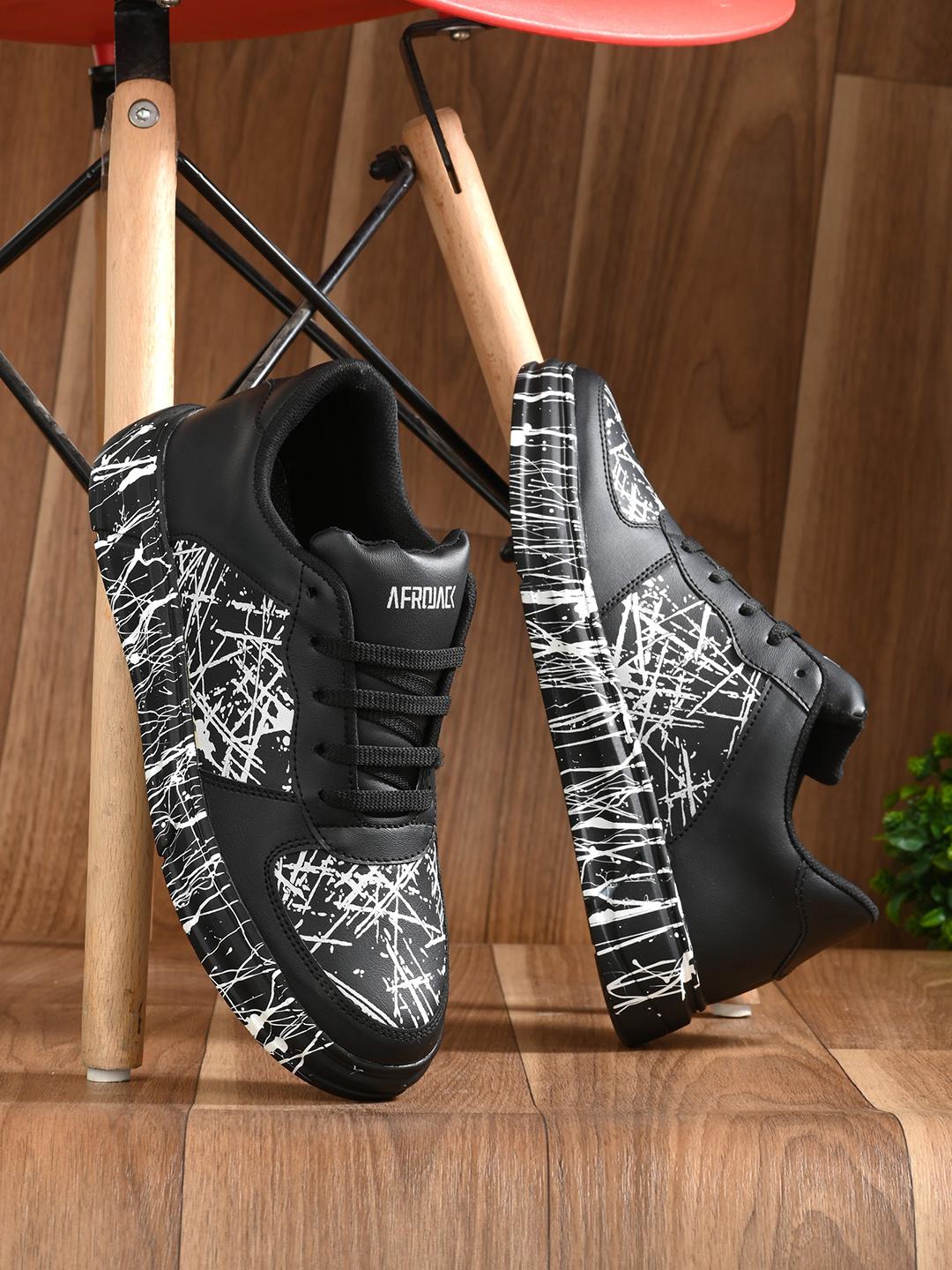 Buy AfroJack Men Printed Sneakers - Casual Shoes for Men 21328540 | Myntra