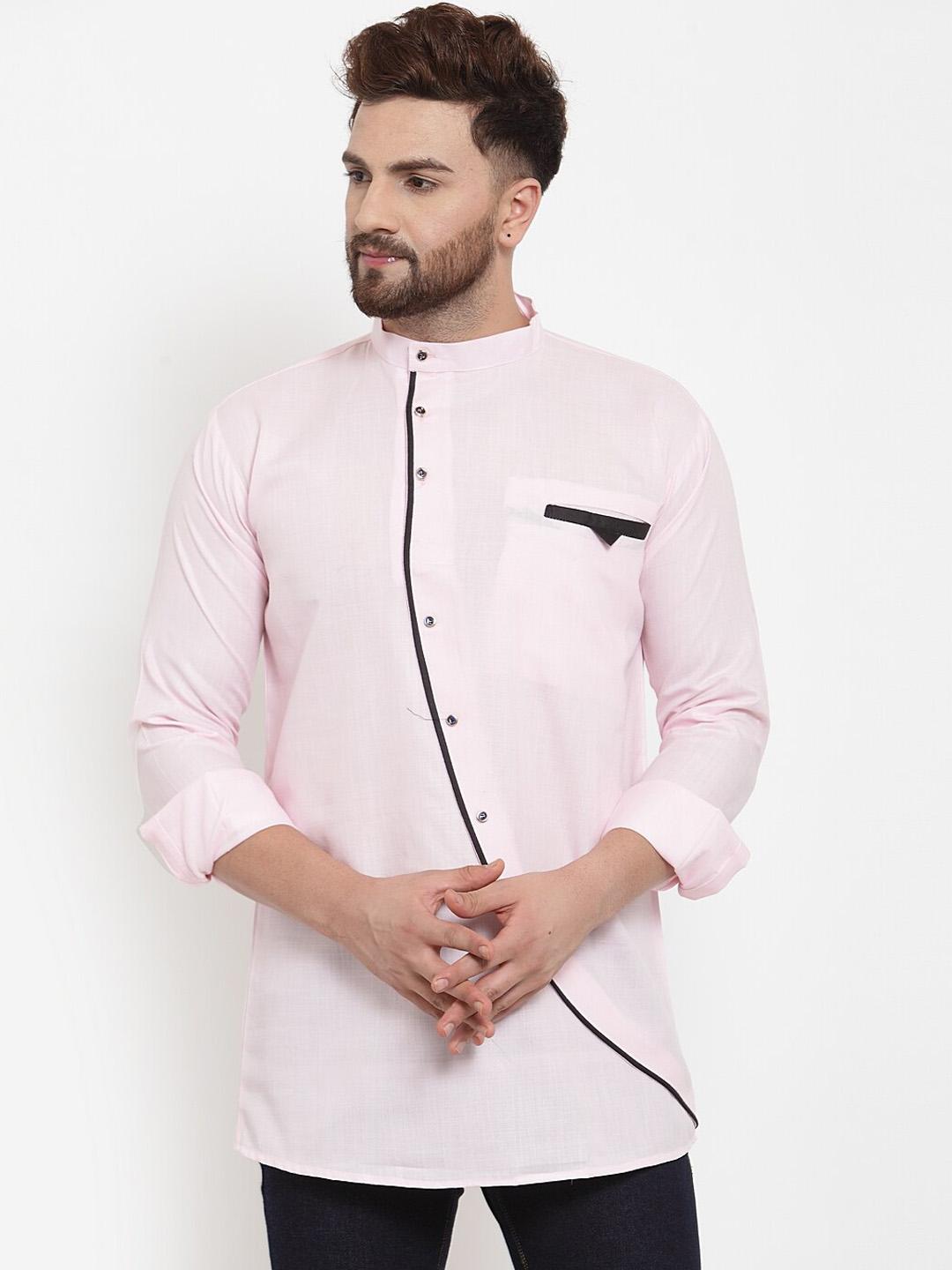 Buy Benstoke Men Straight Short Kurta - Kurtas for Men 21330488 | Myntra