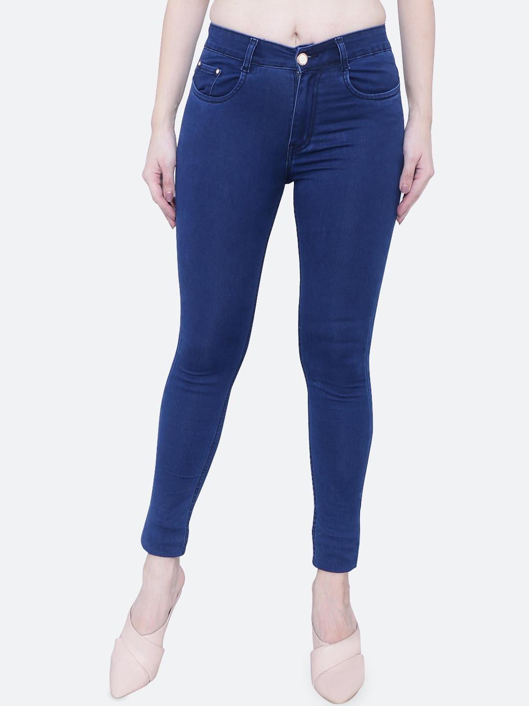 Buy FCK 3 Women Cotton Comfort High Rise Stretchable Jeans - Jeans for ...