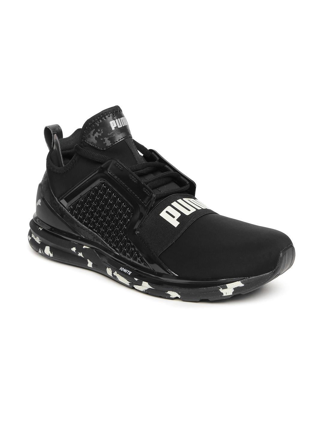 Buy Puma Men Black Solid IGNITE Limitless Swirl Sneakers - Casual Shoes ...