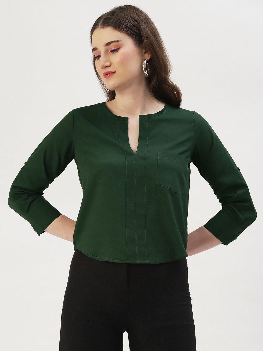 Buy DressBerry Regular Crepe Top - Tops for Women 21374306 | Myntra
