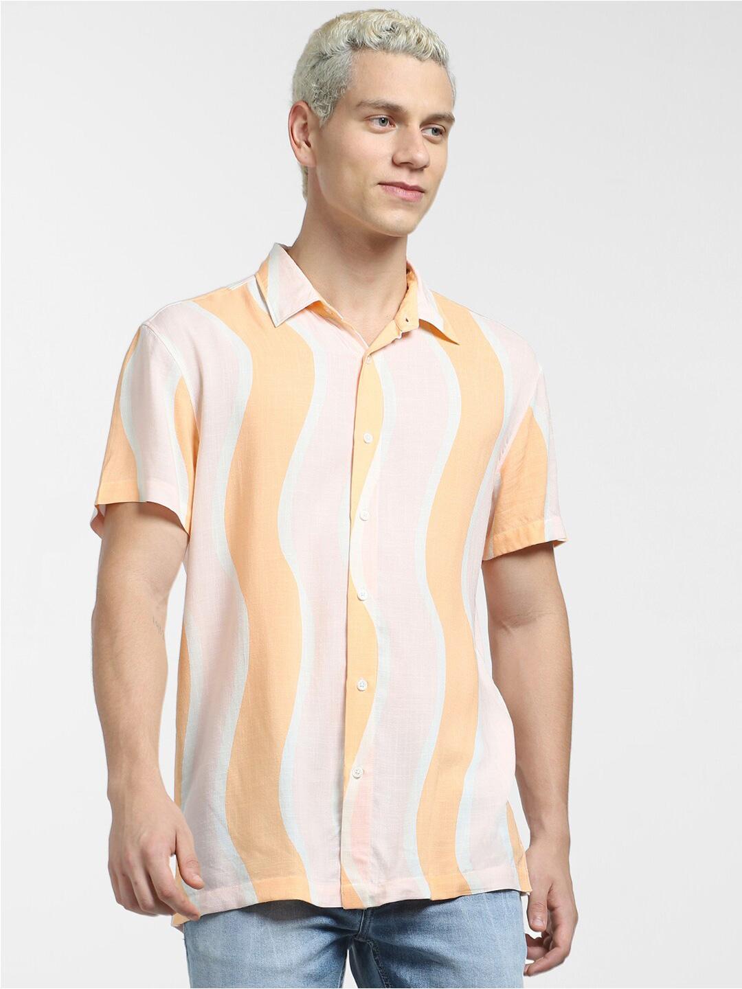 Buy Jack & Jones Men Printed Cotton Casual Shirt - Shirts for Men ...