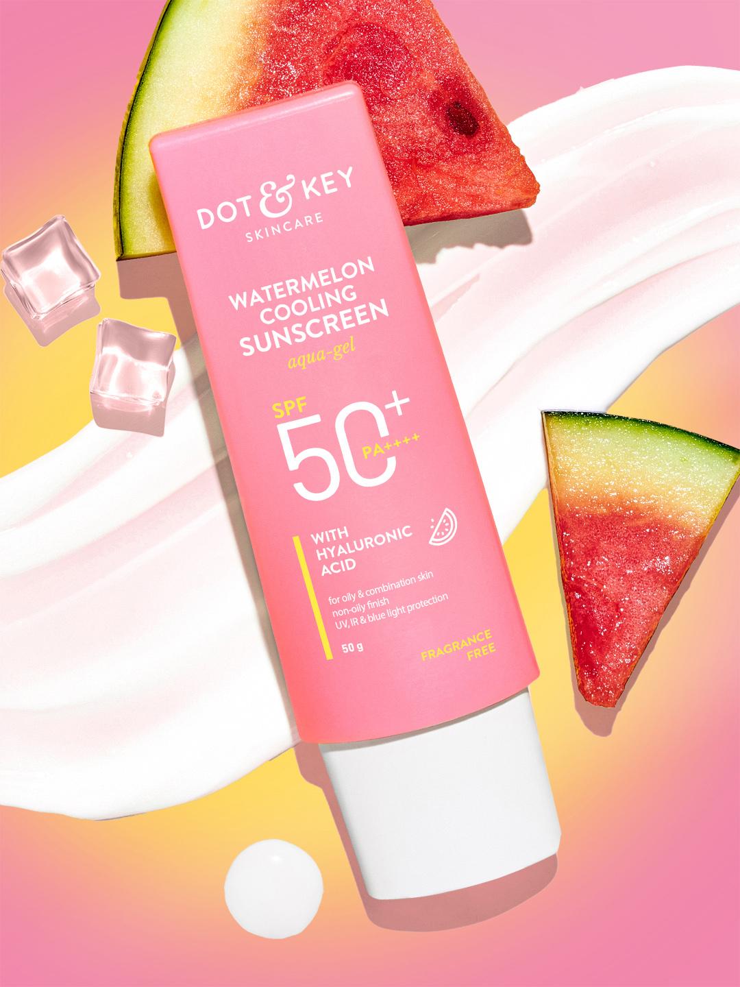 Buy Dot & Key Watermelon Sunscreen SPF 50+ PA++++ With Hyaluronic Acid ...