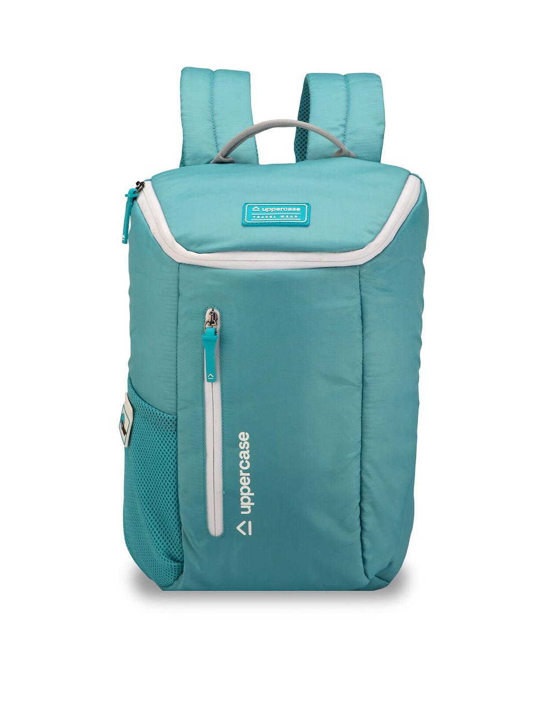 Buy Uppercase Unisex Teal & White Backpack - Backpacks for Unisex ...