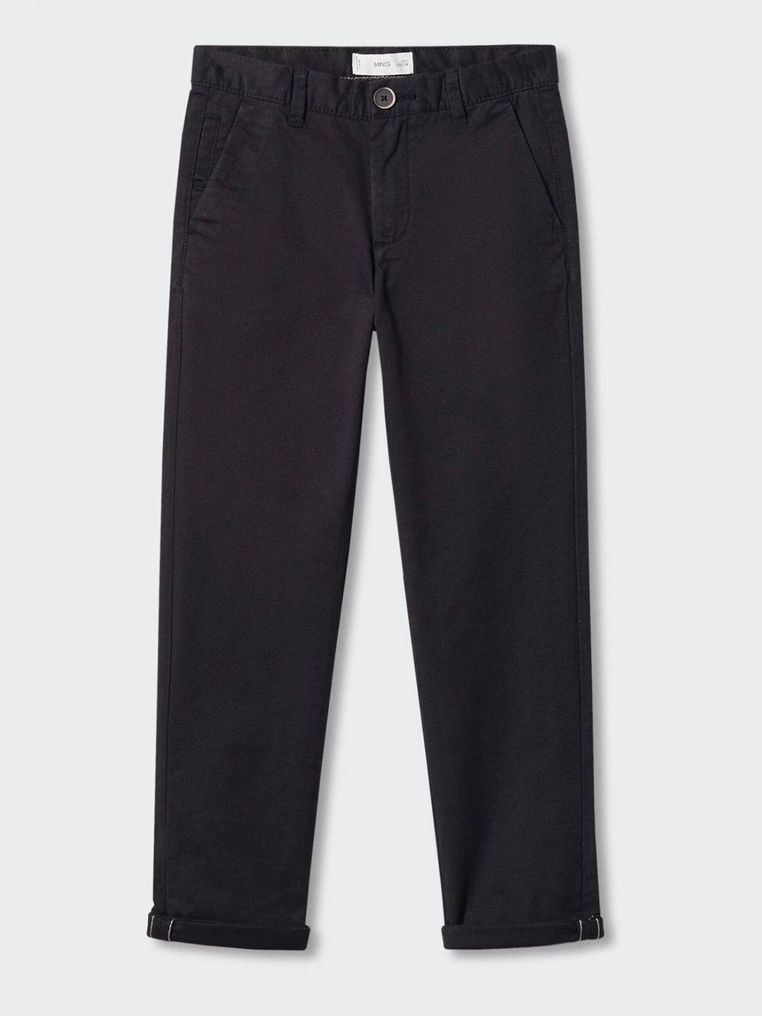 Buy Mango Kids Boys RegularChinos Trousers - Trousers for Boys 21435112 ...