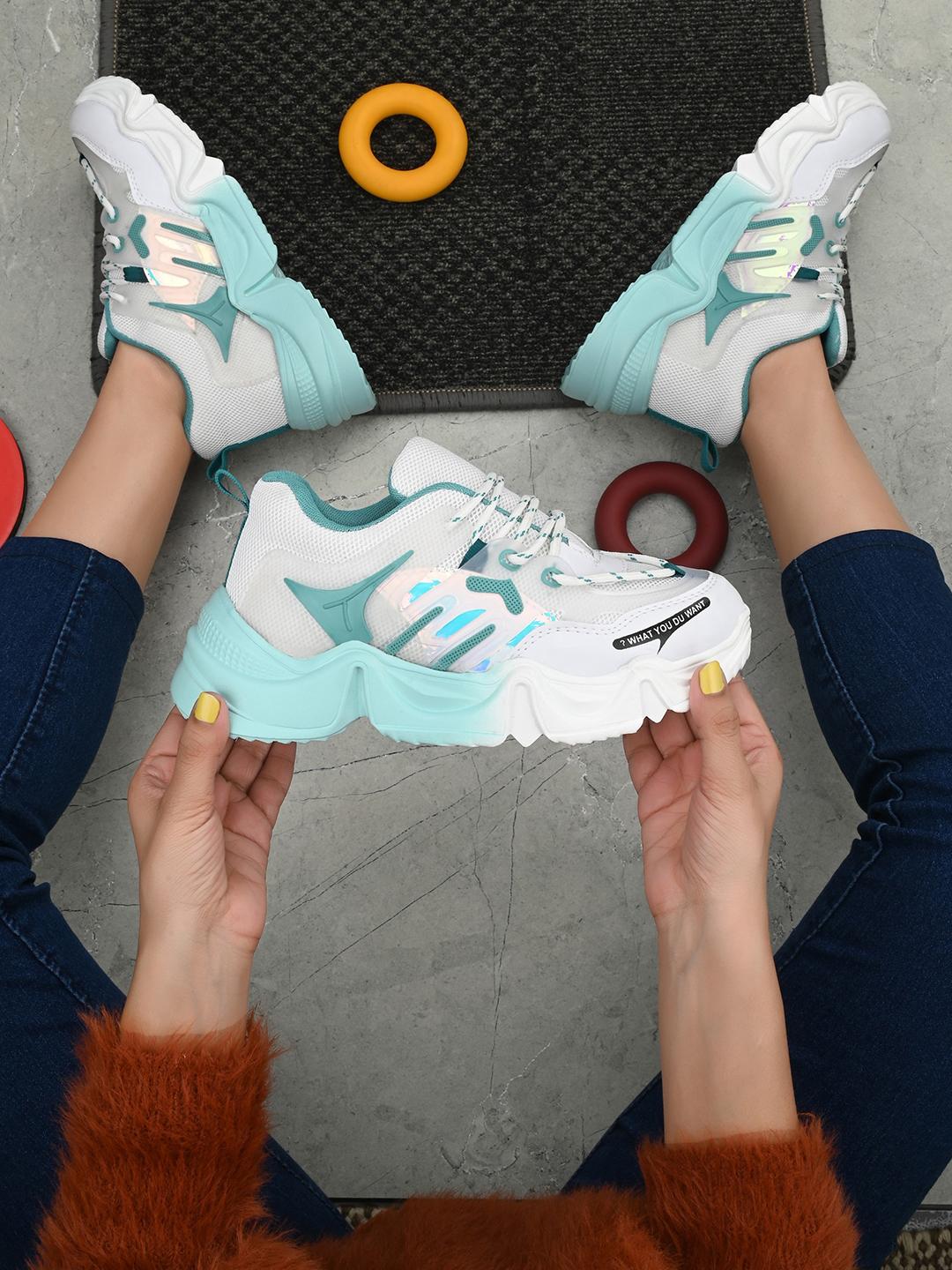 Buy AfroJack Women Colourblocked Sneakers - Casual Shoes for Women ...