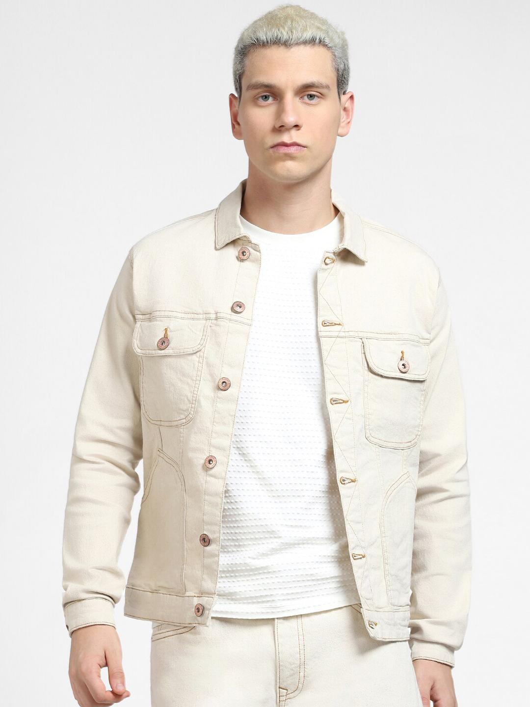 Buy Jack & Jones Men Cotton Denim Jacket - Jackets for Men 21467972 ...
