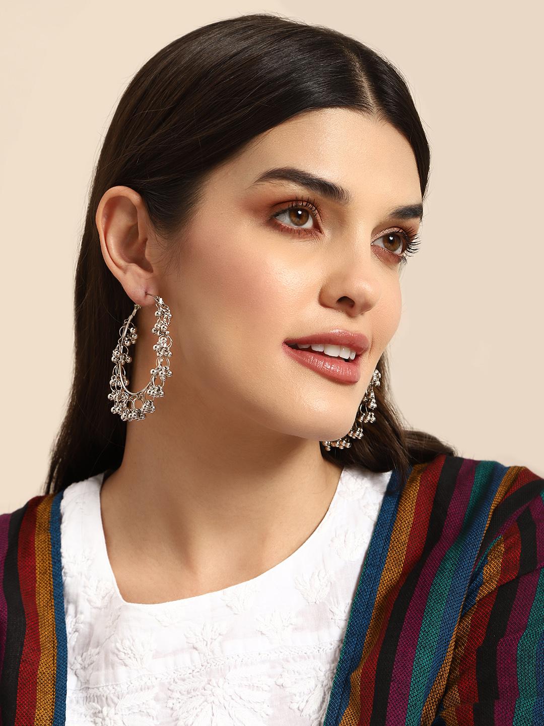 Buy Anouk Circular Hoop Earrings - Earrings for Women 21502018 | Myntra