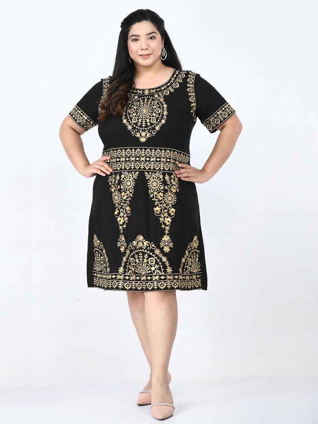 Buy SAAKAA Ethnic Motifs Dress - Dresses for Women 21505238 | Myntra