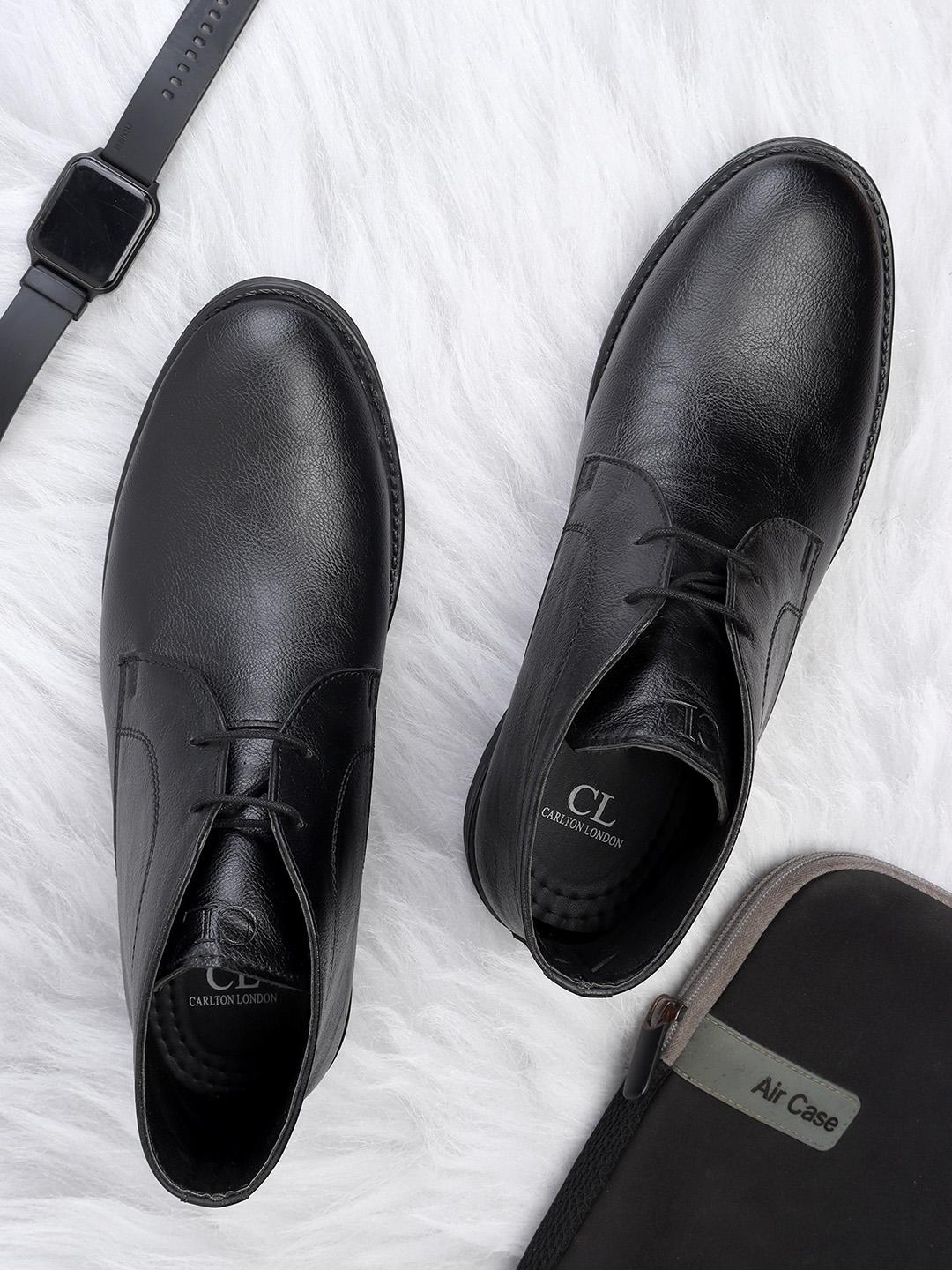 Buy Carlton London Men Round Toe Formal Derbys - Formal Shoes for Men ...