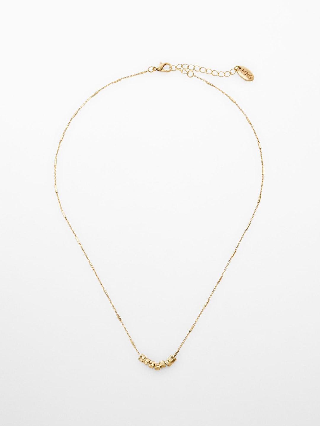 Buy MANGO Women Minimal Ethnic Chain - Necklace And Chains for Women ...