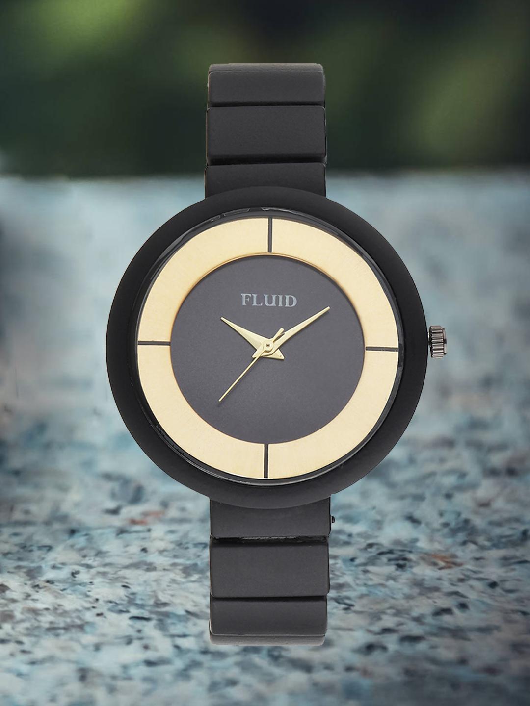 Buy FLUID Women Straps Analogue Watch FL23 004 BK01 - Watches for Women ...