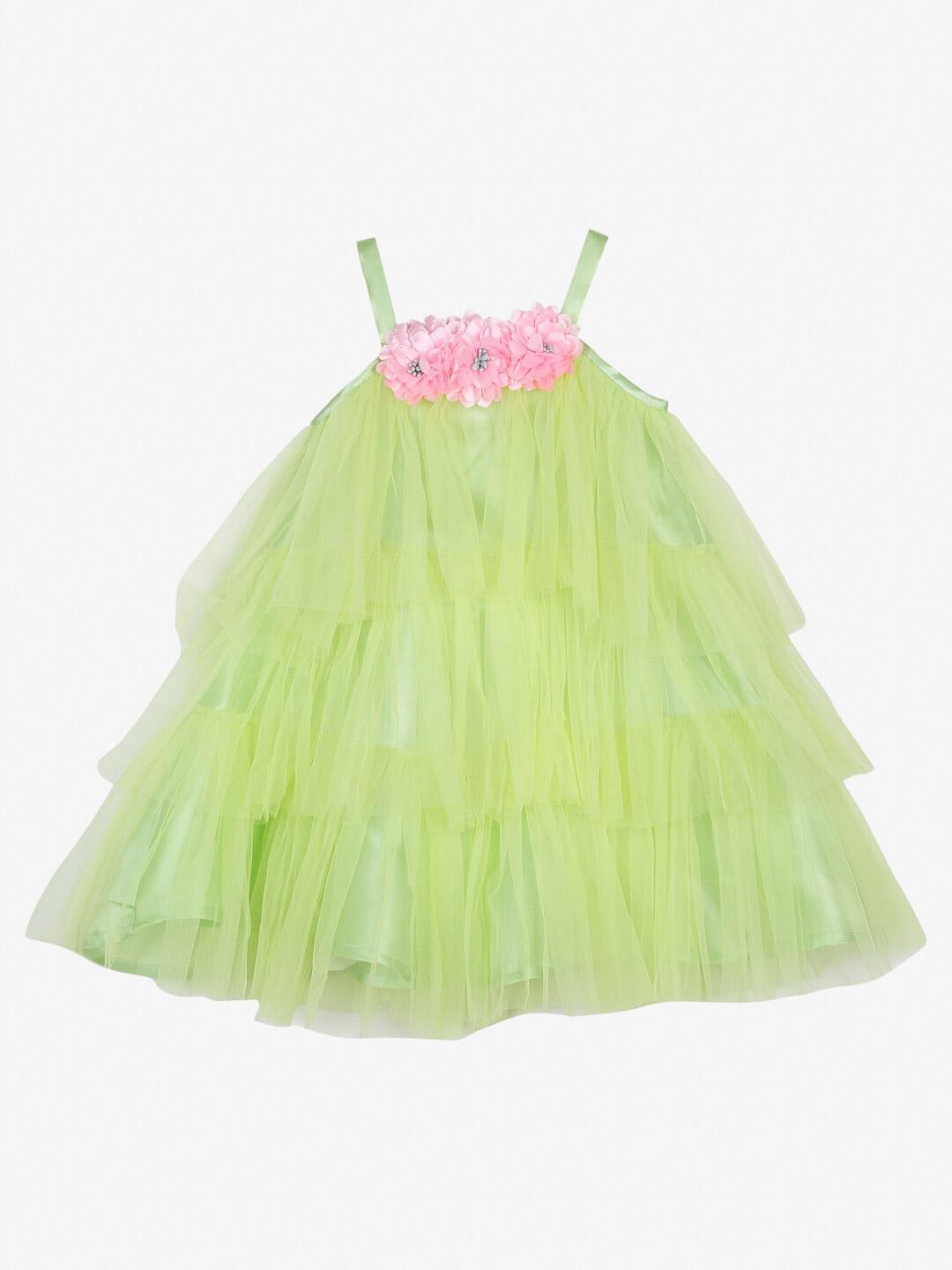 Buy SAKA DESIGNS Girls Net A Line Dress - Dresses for Girls 21551848 ...