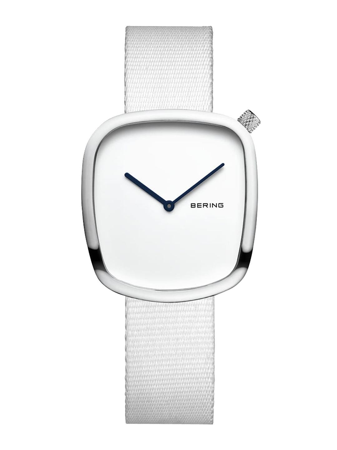 Buy BERING Women Square Dial & Textured Straps Analogue Watch 18034 007 ...