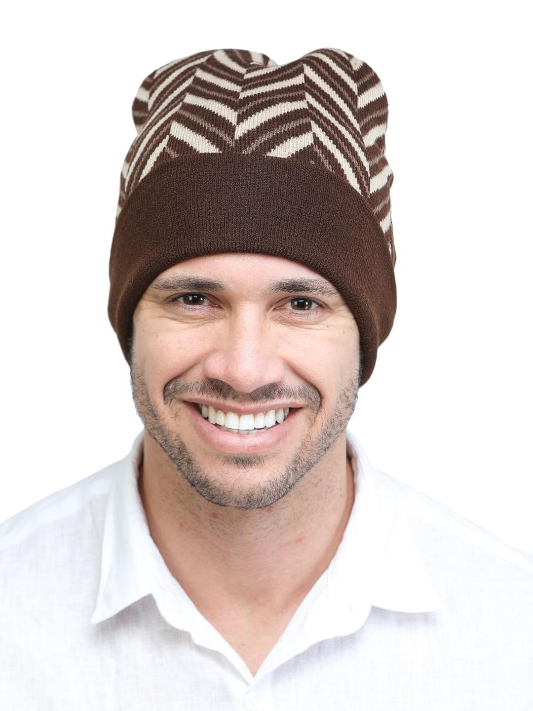 Buy ELLIS Men Acrylic Self Design Beanie - Caps for Men 21603110 | Myntra