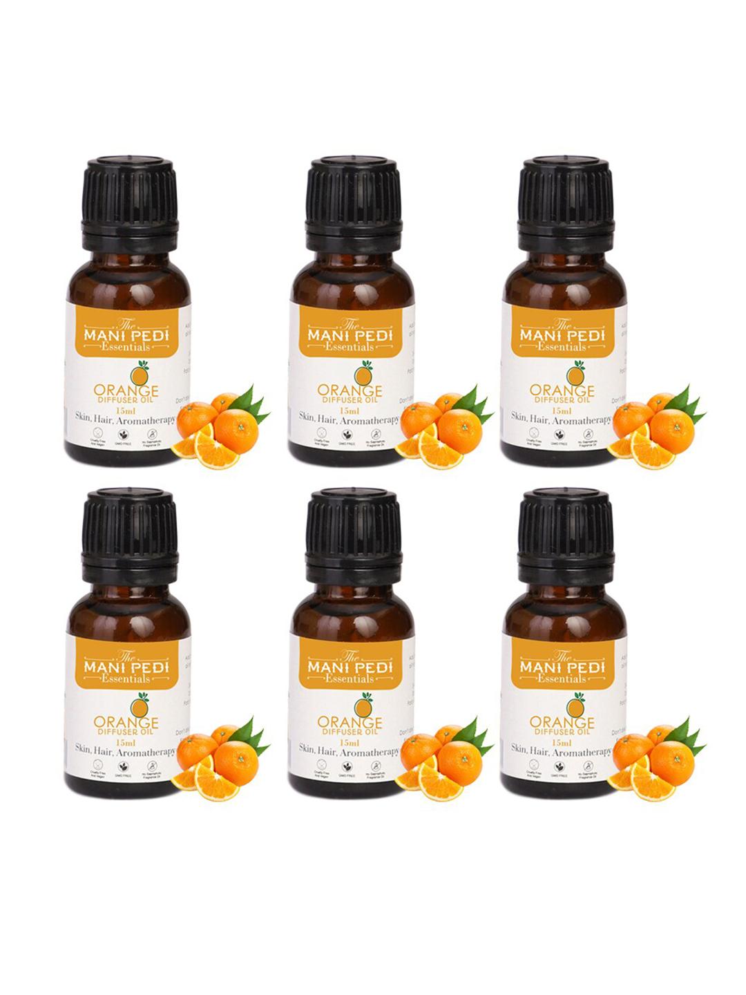 Buy The Mani Pedi Essentials Set Of 6 Orange Diffuser Fragrance Aroma ...