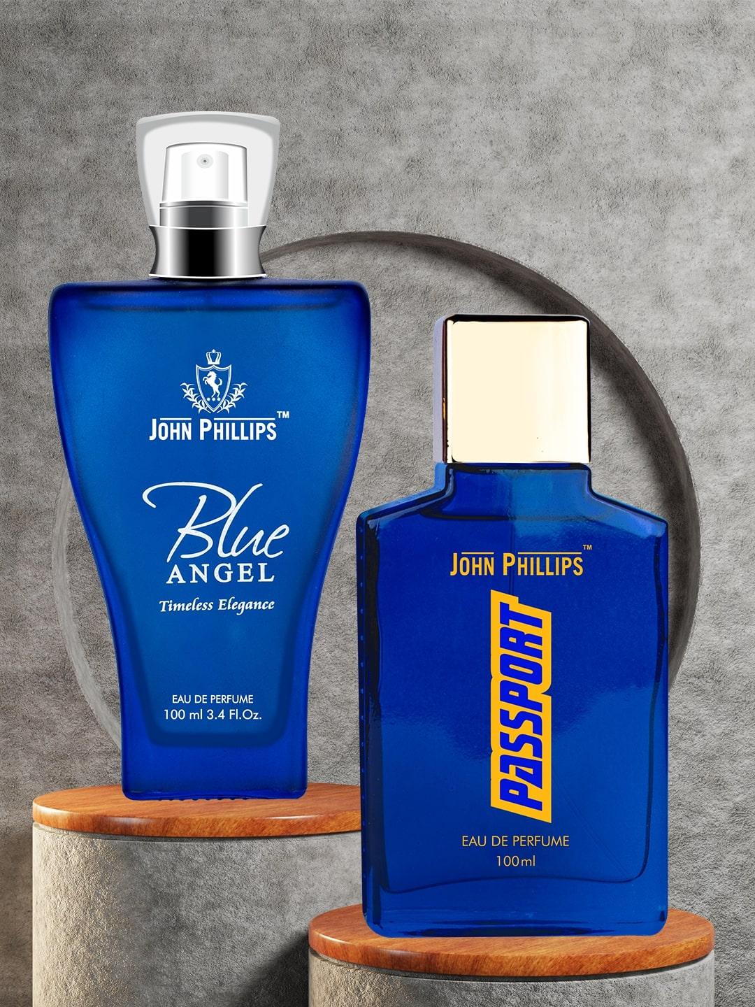 Buy JOHN PHILLIPS Set Of 2 Blue Angel Eau De Perfume & Passport Eau De ...