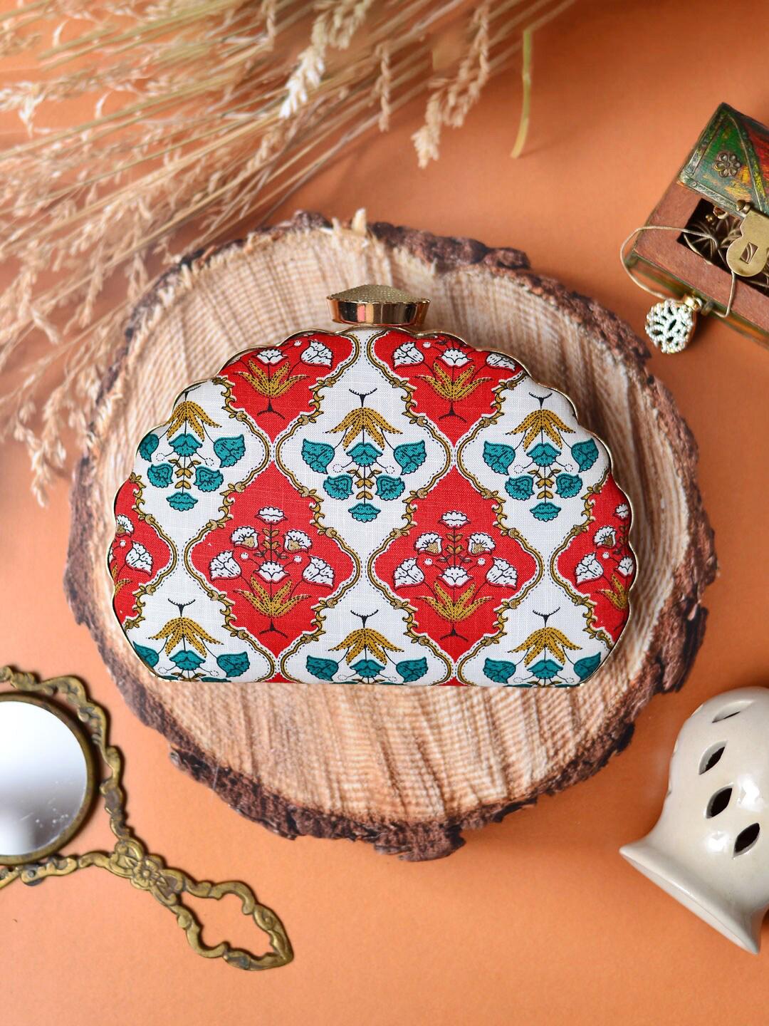 Buy ARTKLIM Floral Printed Box Clutch - Clutches for Women 21717140 ...