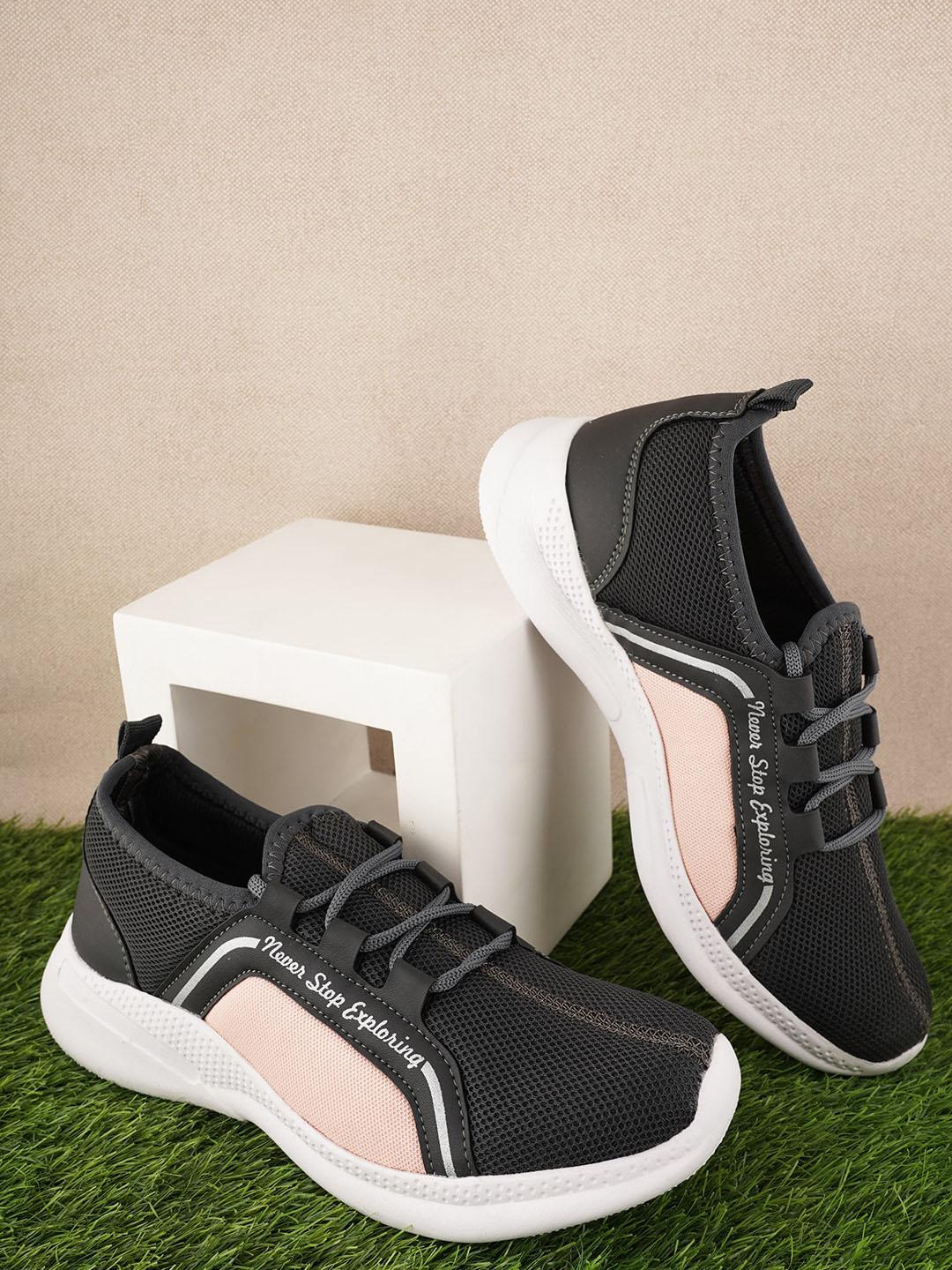 Buy SAPATOS Women Colourblocked Mesh Sneakers - Casual Shoes for Women ...