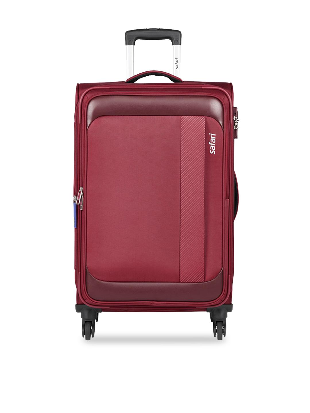 Buy Safari Slant Soft Sided Large Trolley Suitcase - Trolley Bag for ...