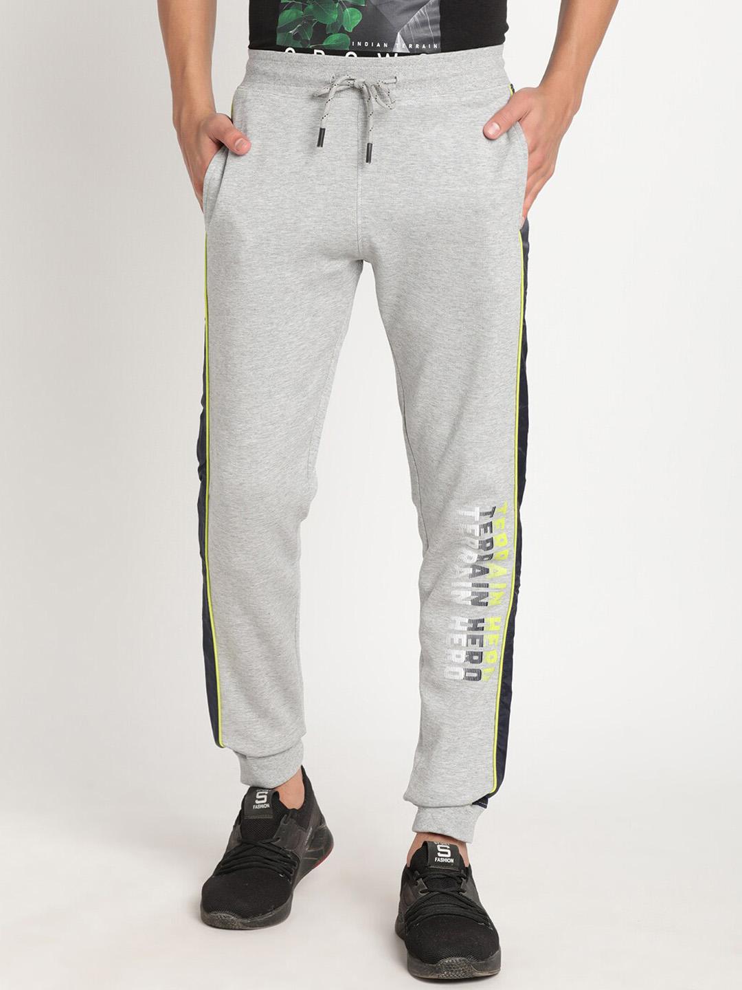 Buy Indian Terrain Boys Slim Fit Pure Cotton Joggers - Track Pants for ...