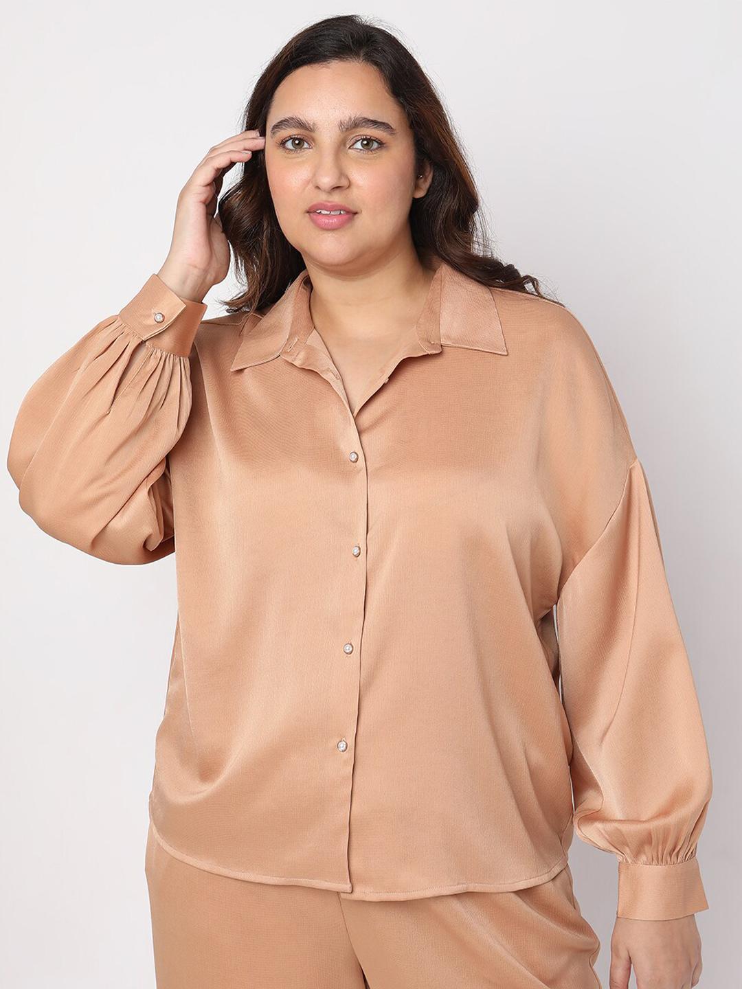 Buy VERO MODA CURVE Plus Size Women Casual Shirt - Shirts for Women ...