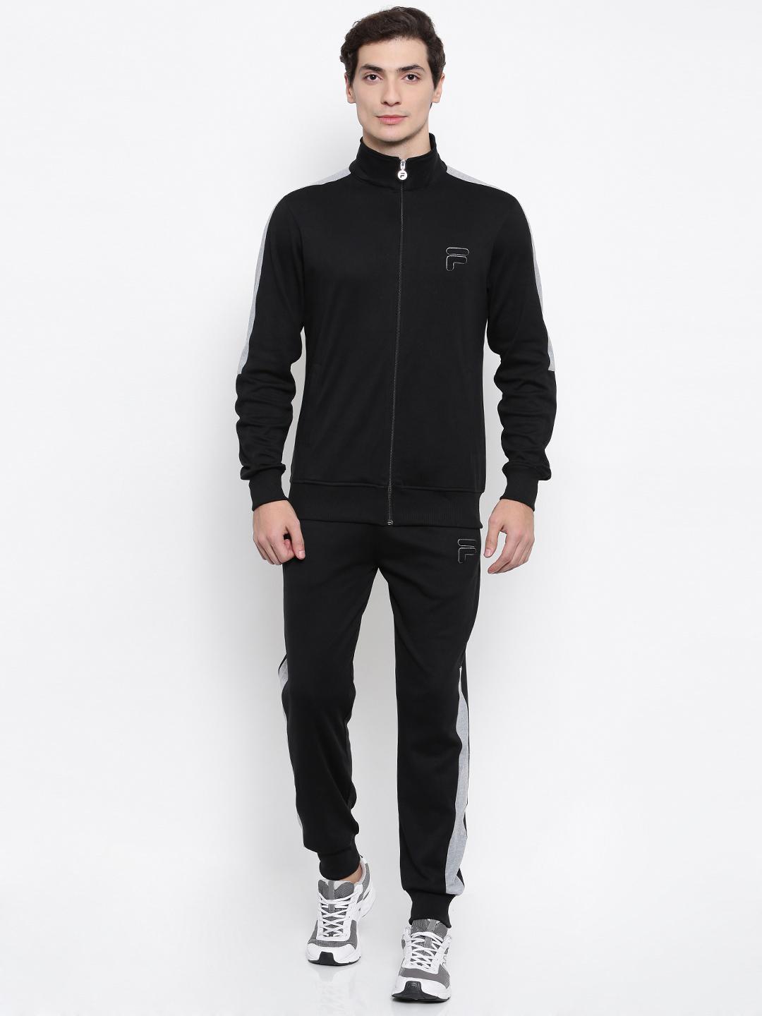 Buy FILA Black Tracksuit - Tracksuits for Men 2185109 | Myntra