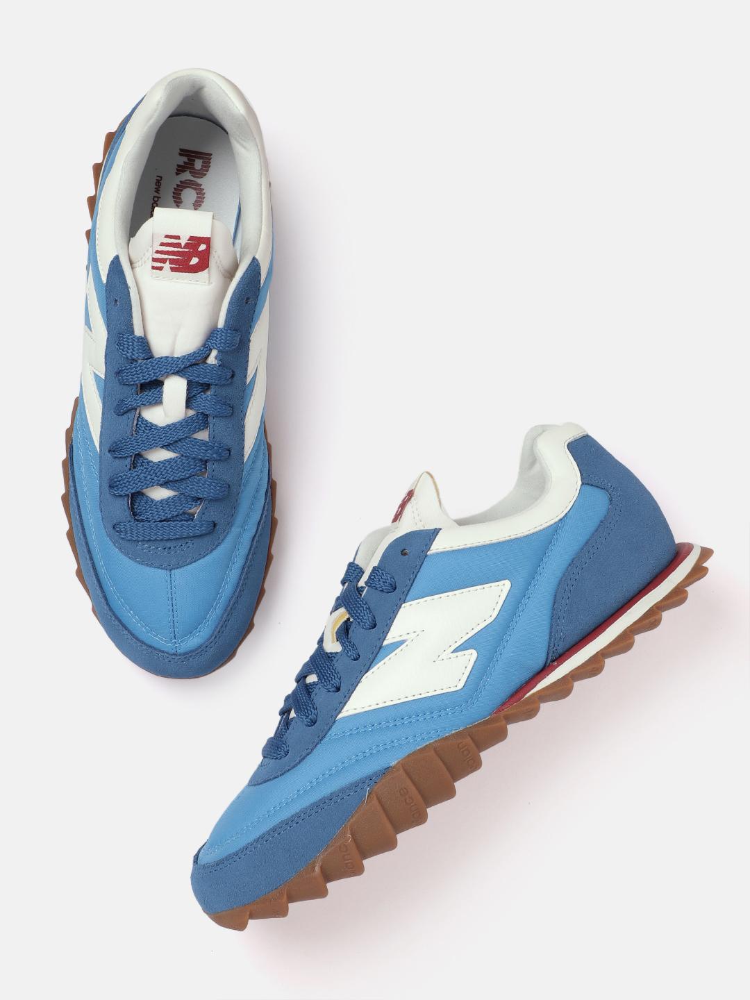 Buy New Balance Men Blue Colourblocked Sneakers - Casual Shoes for Men ...