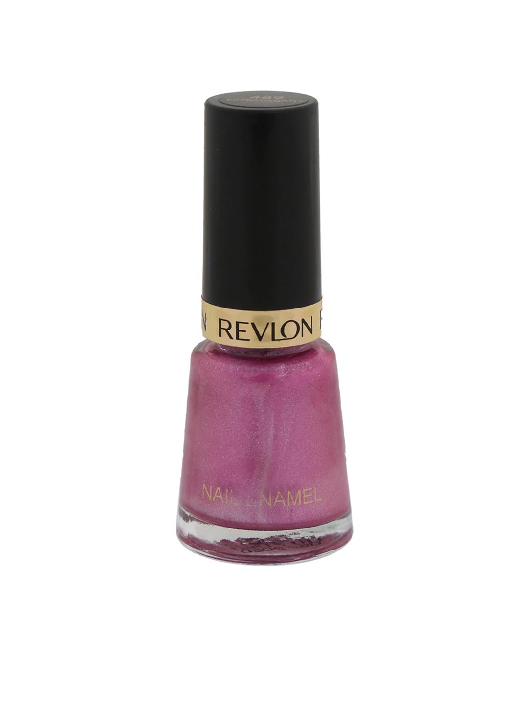 Buy Revlon Shimmery Nail Enamel 8 Ml Extravagant 489 - Nail Polish for ...