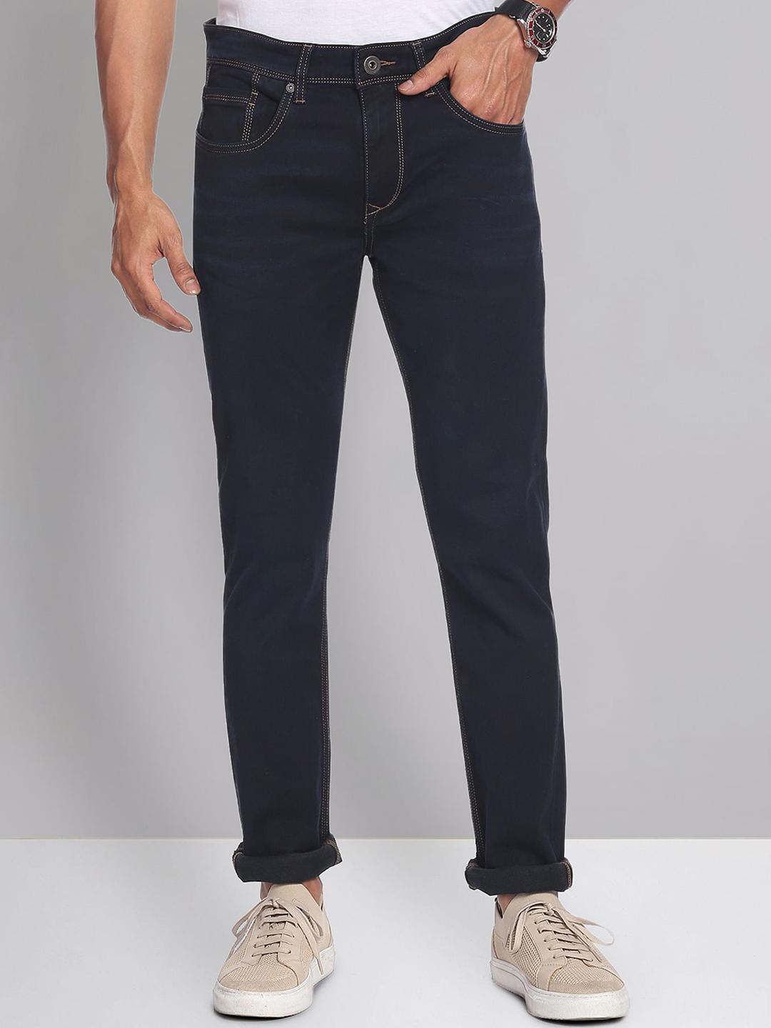 Buy AD By Arvind Slim Fit Clean Look Stretchable Jeans - Jeans for Men ...