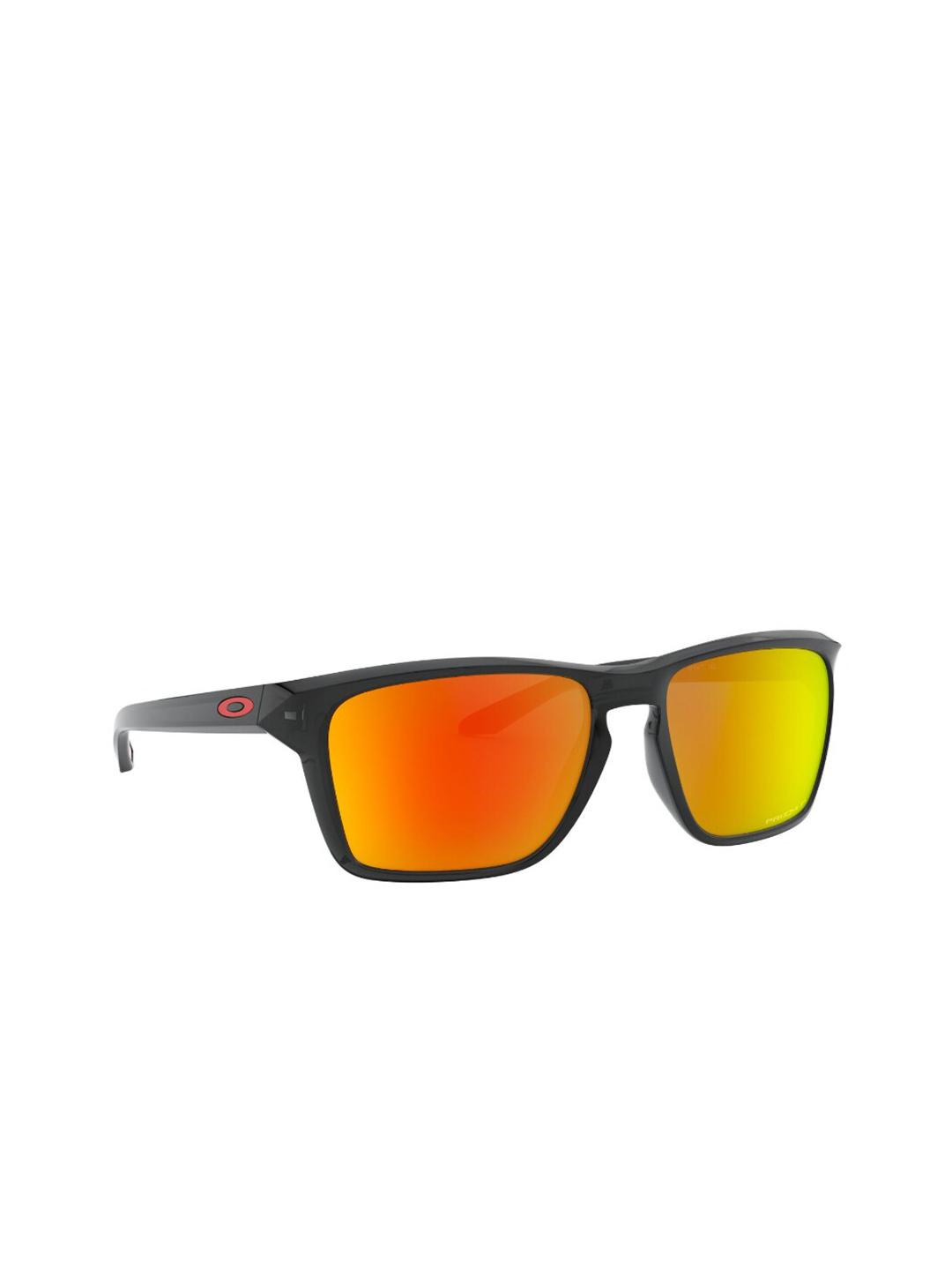 Buy OAKLEY Men Polarized Red Lens Rectangle Sunglasses 0OO944894480557 ...
